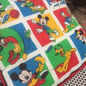 Disney | Accents | Vintage Mickey Mouse Throw Pillow Disney Decor ...